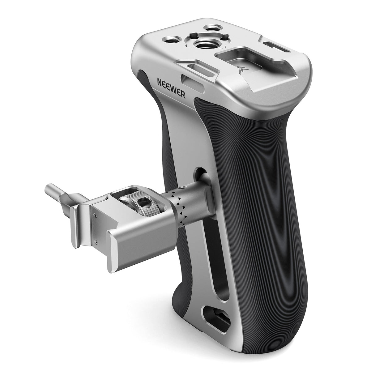 NEEWER CA130 Quick Release Side Handle with NATO Clamp & Micarta Grip ...